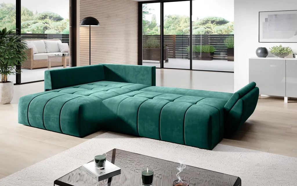 FURNIX Schlaf-Ecksofa BEYLAN Polstercouch in | Kaufland.de