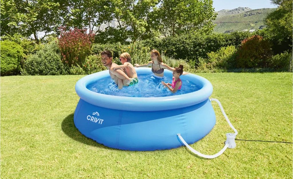 CRIVIT Quick-up-Pool Pool Planschbecken Ø 240 | Kaufland.de
