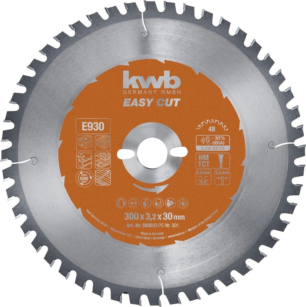 kwb Kreissägeblatt 300 x 30 mm, Germany, | Kaufland.de