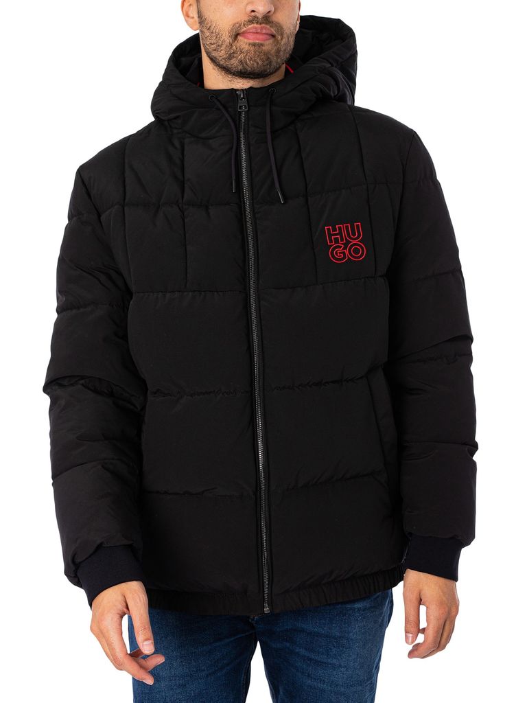 HUGO Balin Pufferjacke, Schwarz M Steppjacke | Kaufland.de