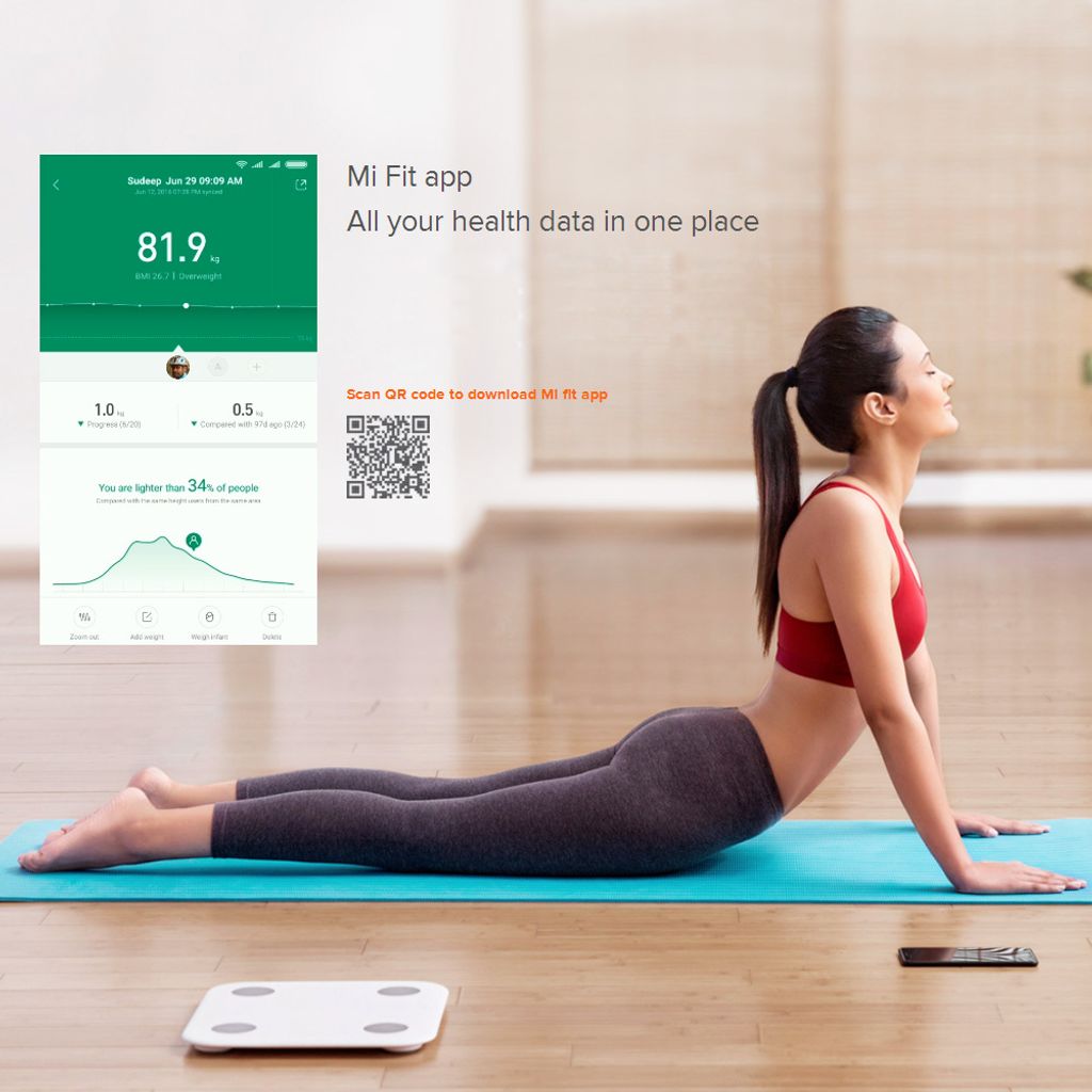 Nová Xiaomi Mi Body Composition Scale 2 Smart | Kaufland.cz