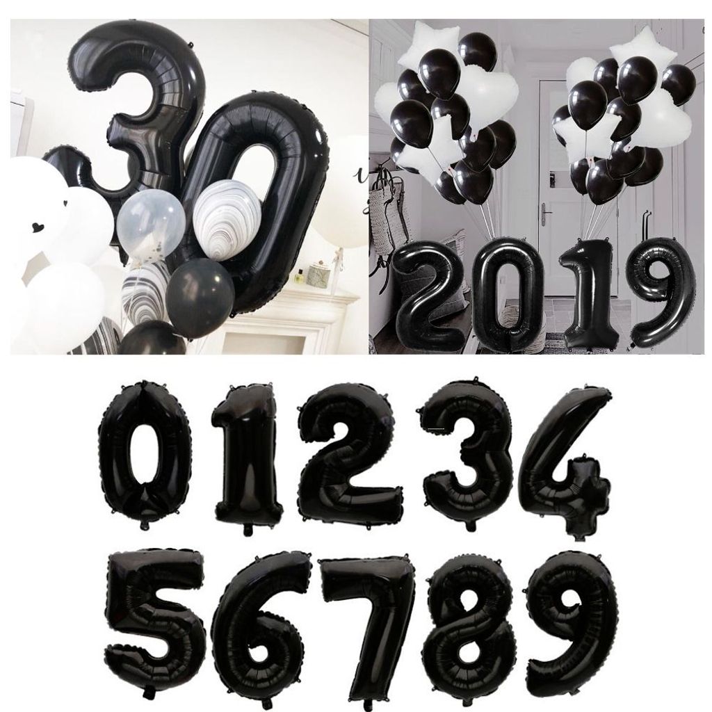 Zahl Luftballon XL 75CM Nummer Folienballon | Kaufland.de