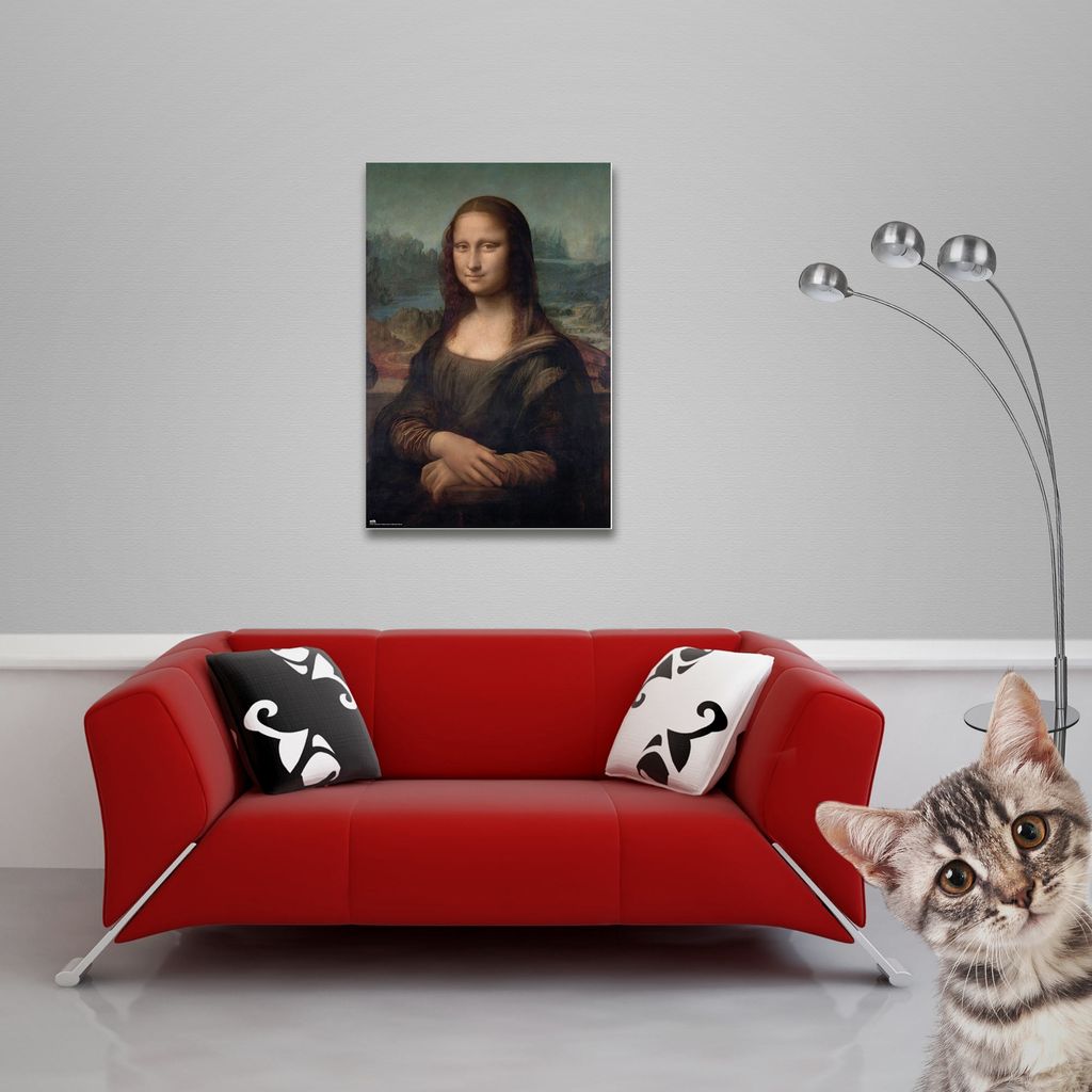 Leonardo Da Vinci Mona Lisa Poster Kaufland De
