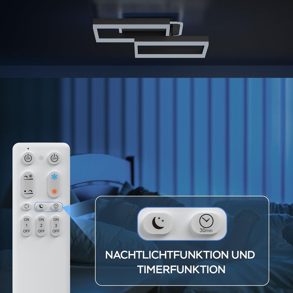 Anten 40W LED stropní světlo s dálkovým | Kaufland.cz