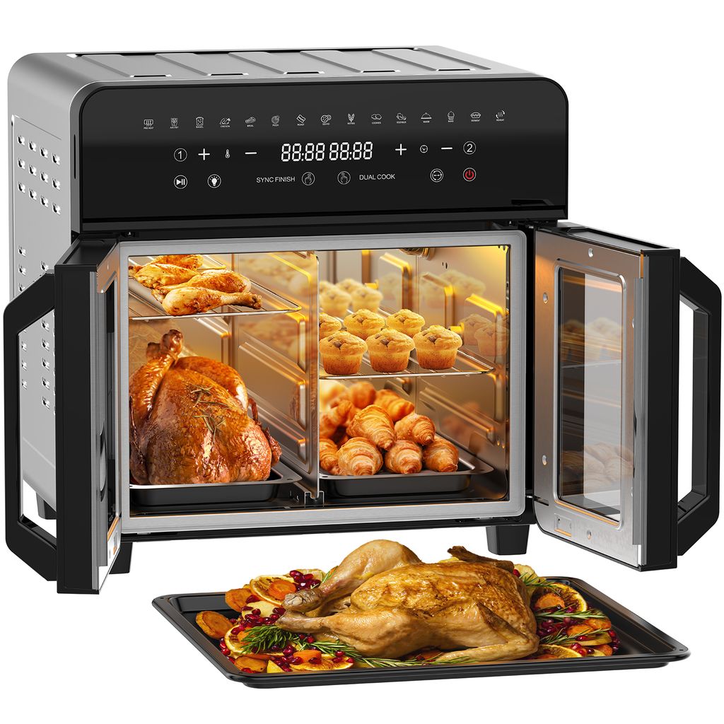 Dual Zone Heißluftfritteuse AFTO-2301DT 23L | Kaufland.de