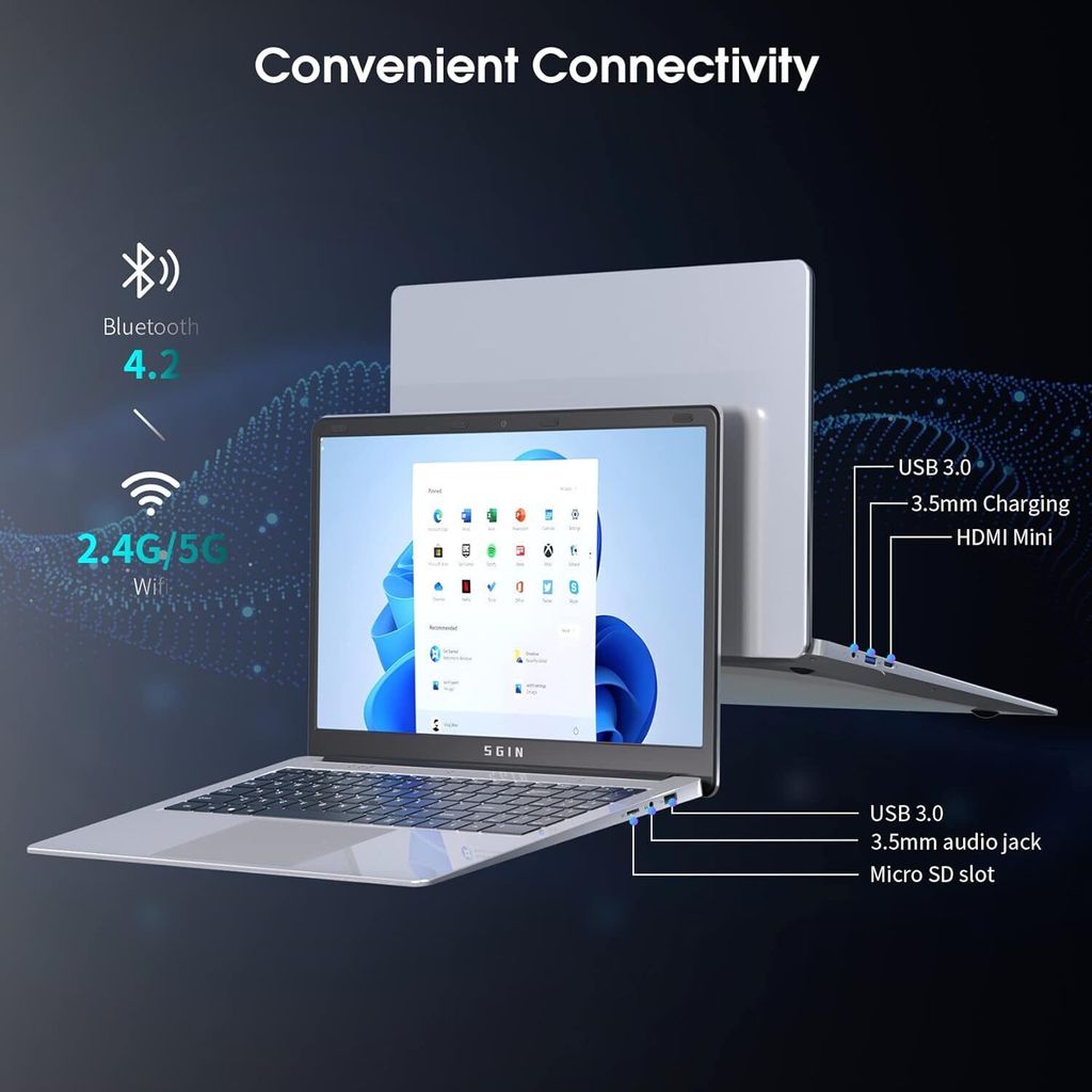 SGIN M15 Notebook - 15,6 Zoll, Intel N4020, | Kaufland.de