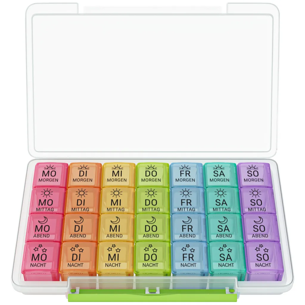 WELLGRO Tablettenbox für 7 Tage - Pillendose | Kaufland.de