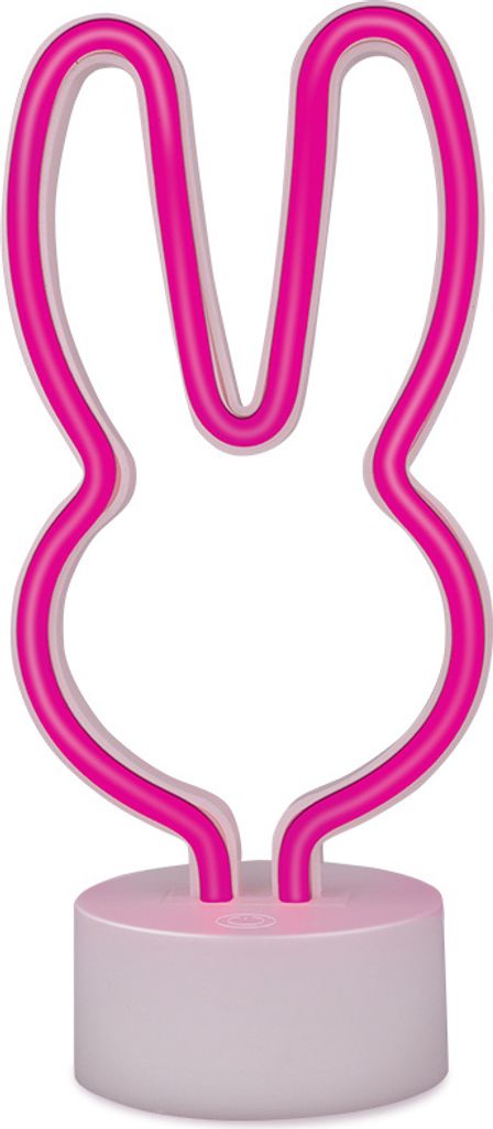 Forever Light Neon mit LED-Standfuß HASE rosa | Kaufland.de