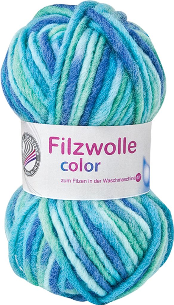 50 Gramm Gründl Wolle Filzwolle Color 38 Aqua | Kaufland.de