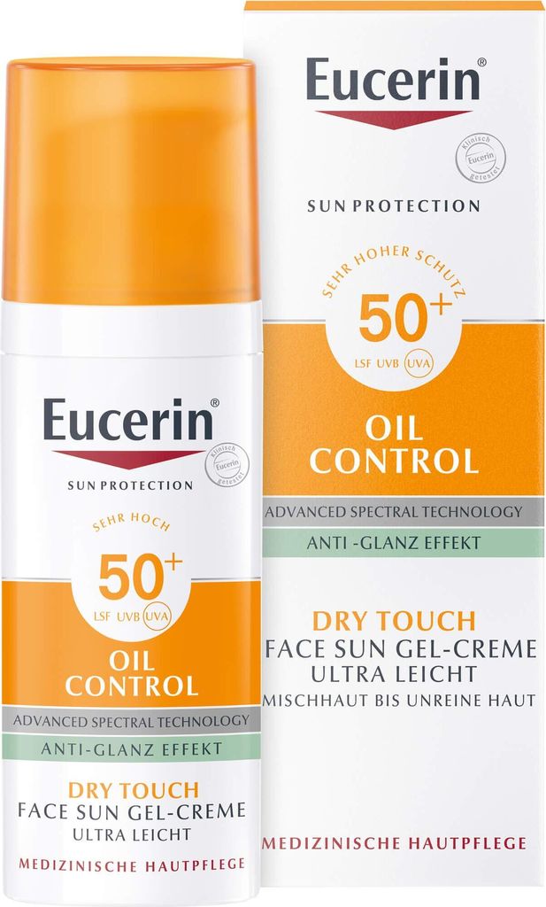 Eucerin Oil Control Face Sun Gel-Creme LSF | Kaufland.de