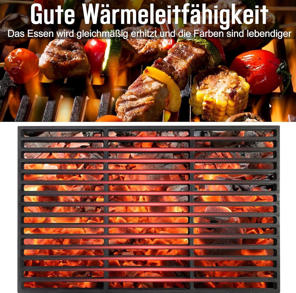 YUENFONG Gusseisen Grillrost massiver | Kaufland.de