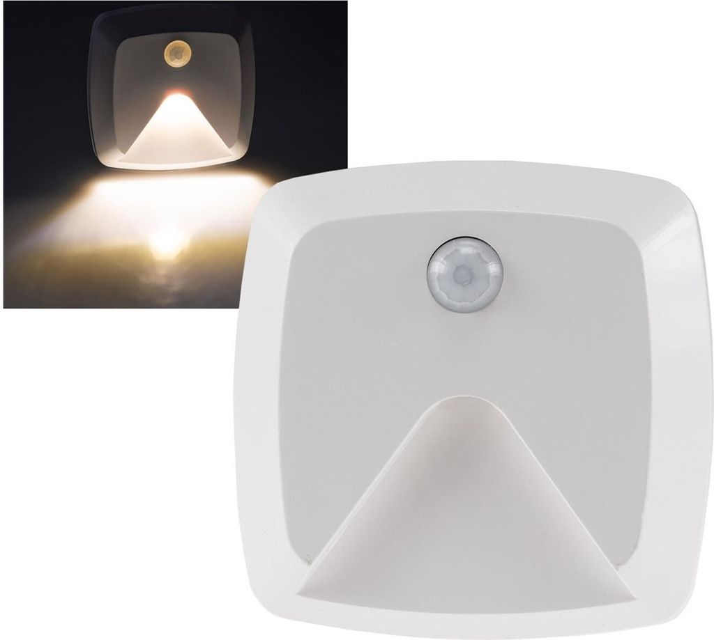 LED Treppenlicht mit Bewegungsmelder Batteriebetrieb 3x AAA