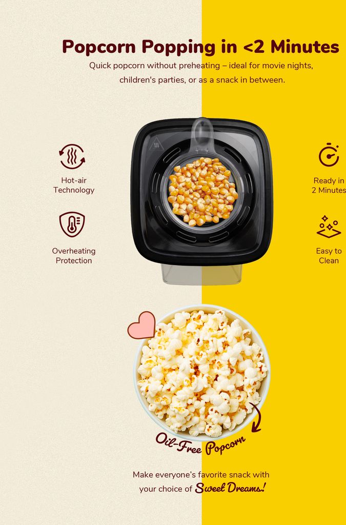 Bestron Popcornmaker, Turbo-Popcorn in unter | Kaufland.de