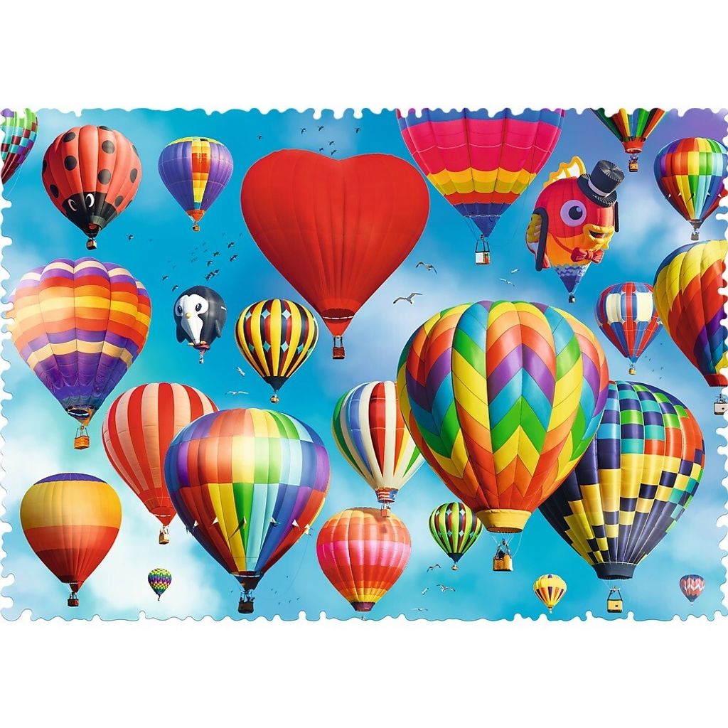 TREFL Crazy Shapes puzzle Farebné balóny 600 | Kaufland.sk