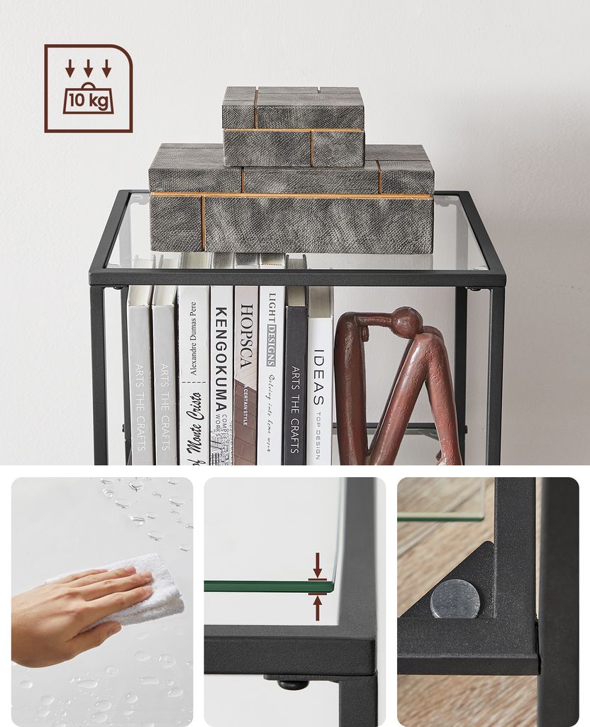 VASAGLE police na knihy, 1-dílná, stojící | Kaufland.cz