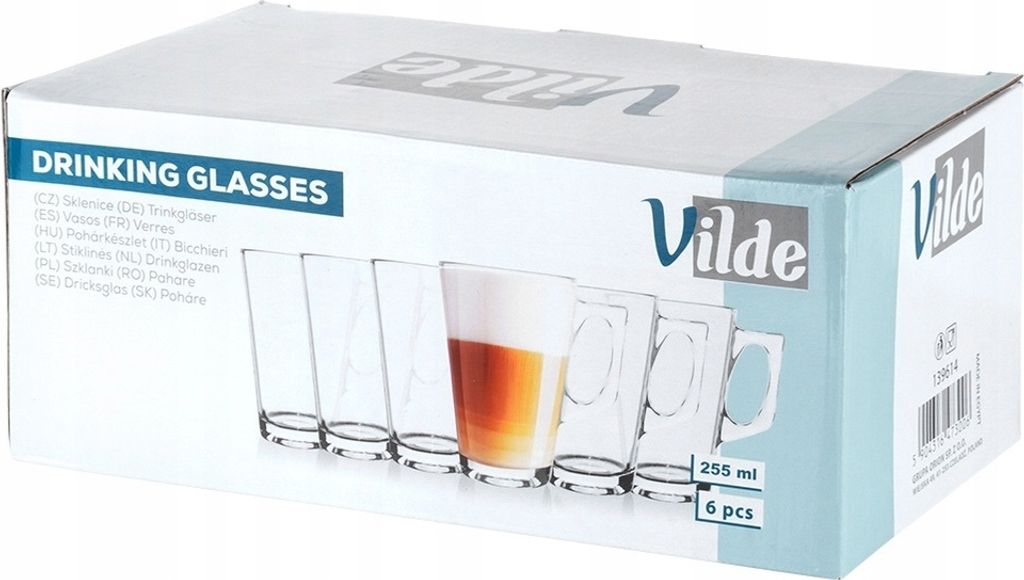 Skleničky 255ml 6ks. Poháre na pivo | Kaufland.sk