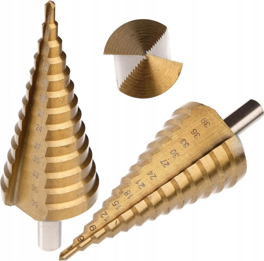 Stufenbohrer 4 - 39 mm Kegelbohrer HSS Konusbohrer Senker