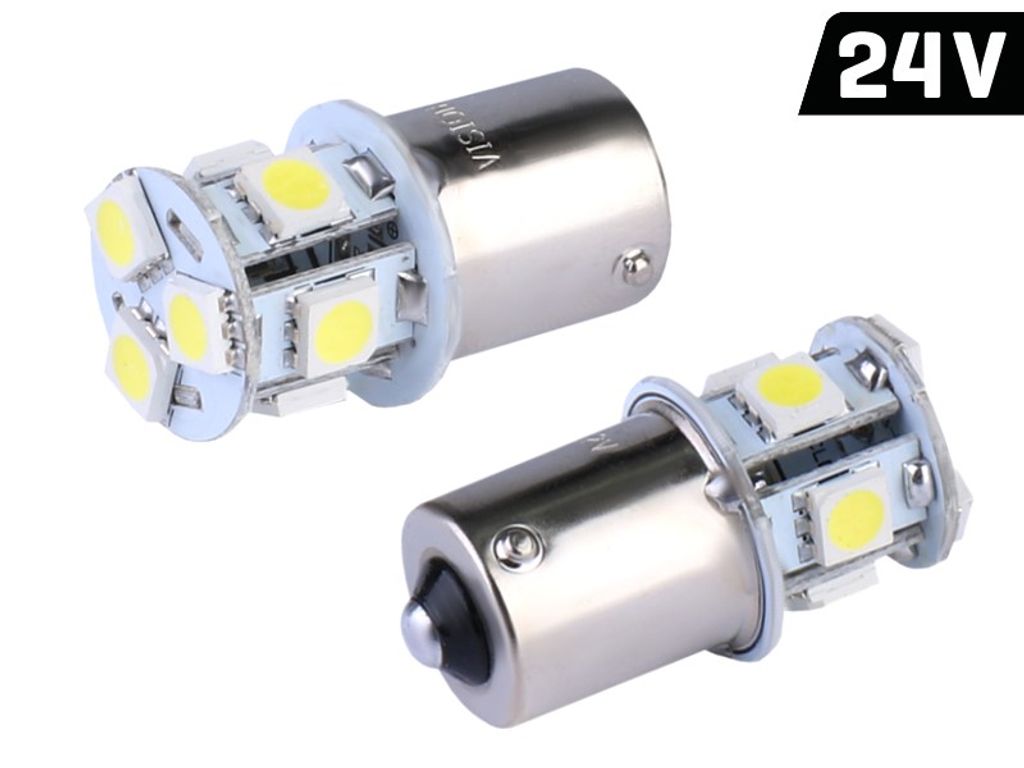 Ampoule LED VISION P21W BA15s 6000K, 24V, 2pcs
