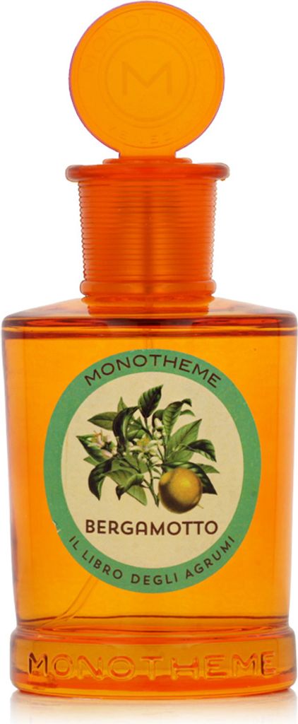 MONOTHEME Eau de Toilette Bergamotto, 100 ml Spray, Unisex,