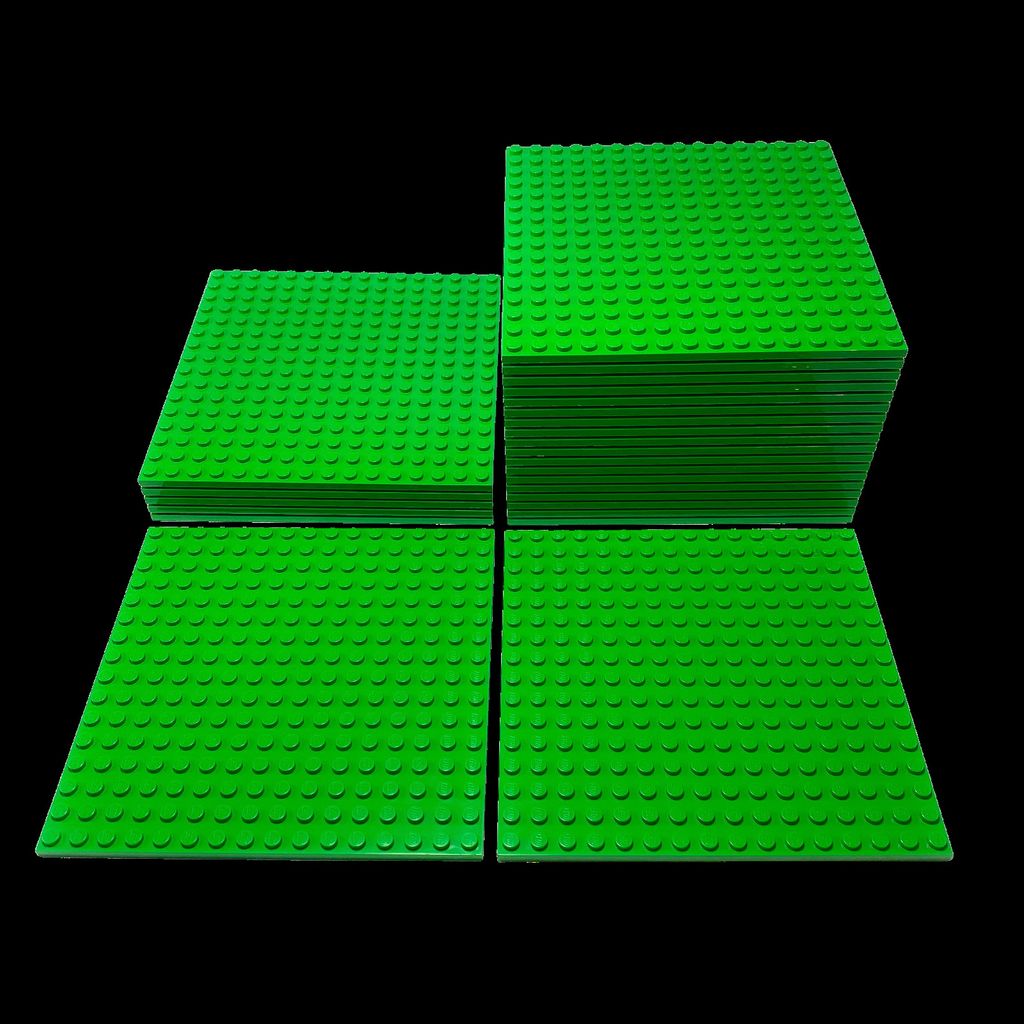 LEGO® 16x16 Platten Bauplatten Hellgrün | Kaufland.de