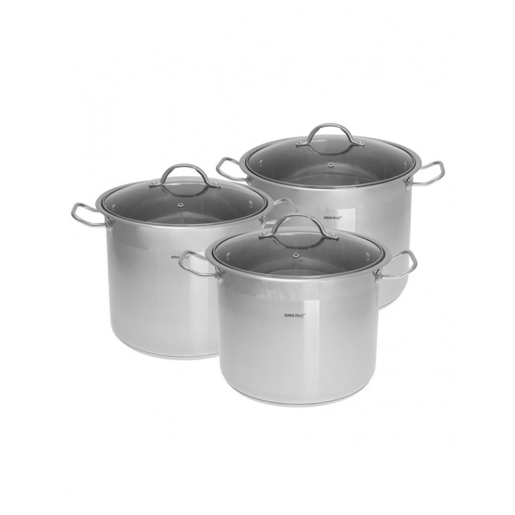 KINGHOFF 6 ELE 9L/ 7L/ 5L KH-4310 Sada hrnců | Kaufland.cz