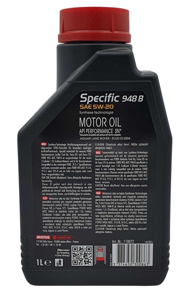 Motul Specific Ford WSS-M2C948-B 5W-20 1 | Kaufland.de