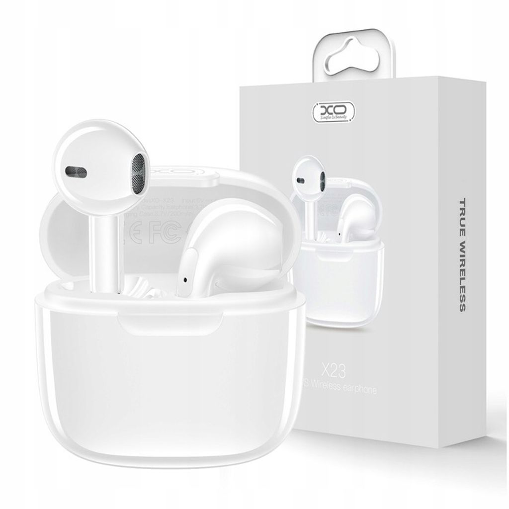 Słuchawki XO Bluetooth X23 TWS - Biały | Kaufland.pl