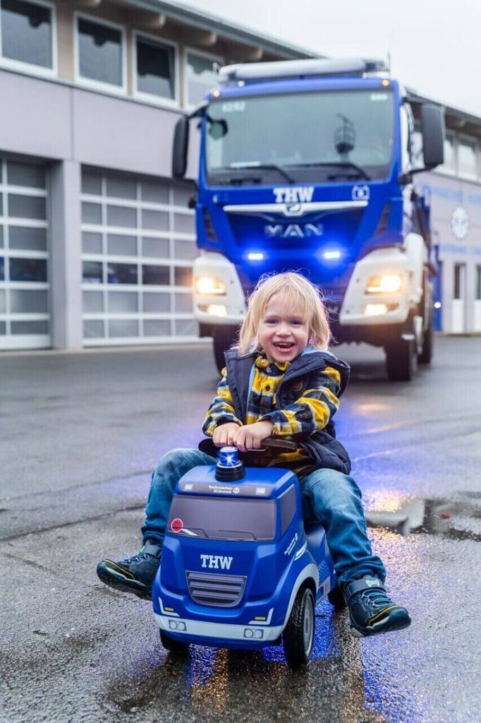 Ferbedo Truck THW - neu, Rutscherauto | Kaufland.de