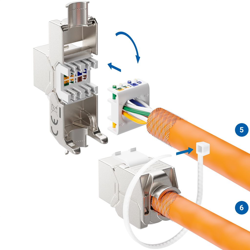 deleyCON 24 Port CAT7 Patchpanel SET | Kaufland.de