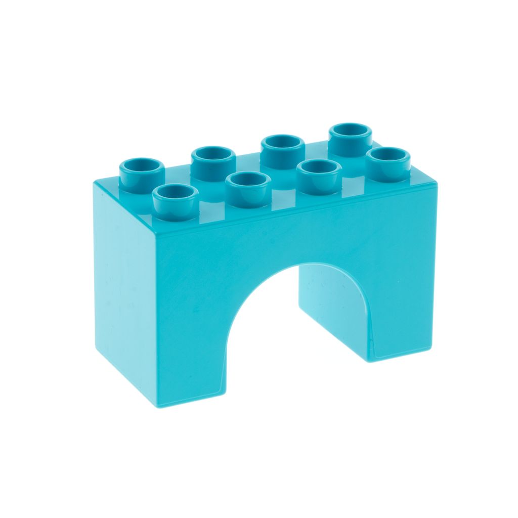 1x Lego Duplo Brücken Bau Stein 2x4x2 azur | Kaufland.de