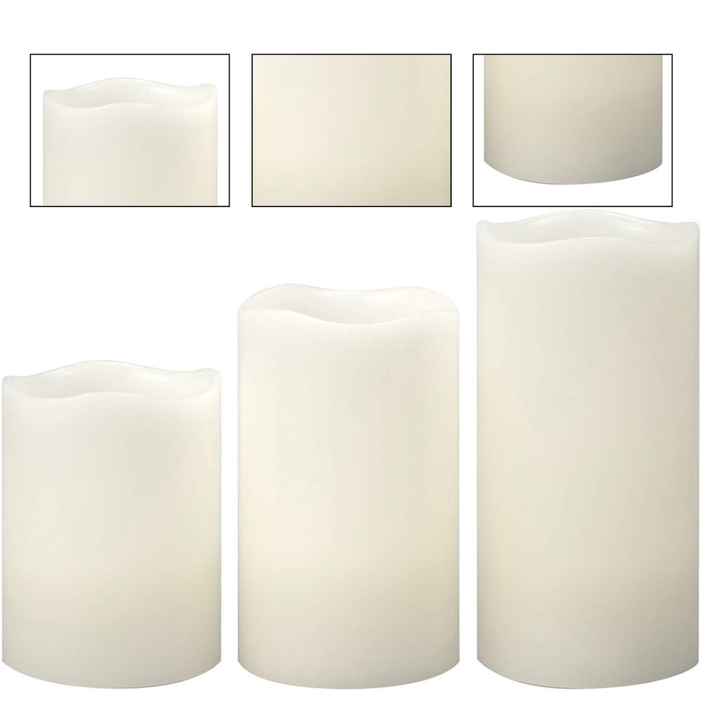 LED-Kerzen 3-teiliges Set mit | Kaufland.de