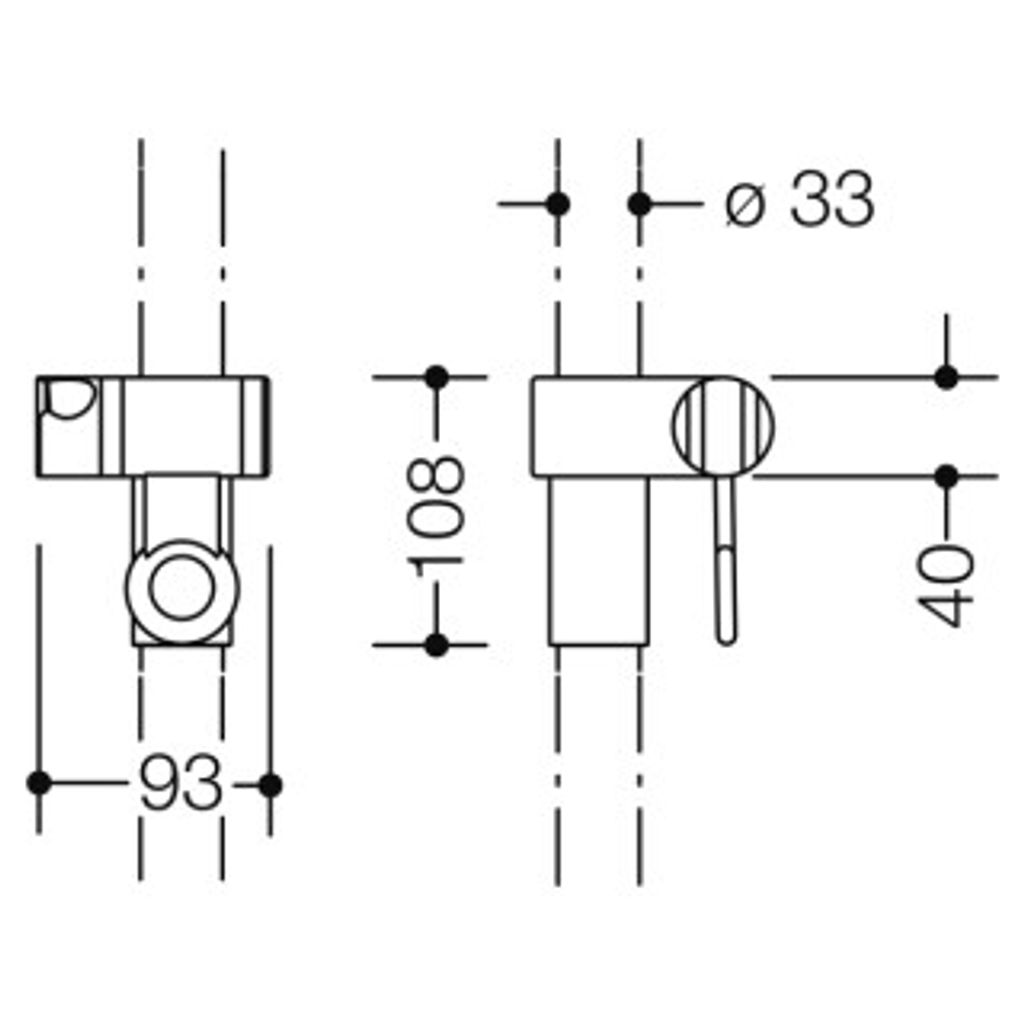 Hewi 950.33.E0190 99 Brausehalter, f. Stangen | Kaufland.de