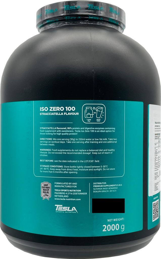 Protein Pulver ISO Zero 2000g Stracciatella | Kaufland.de