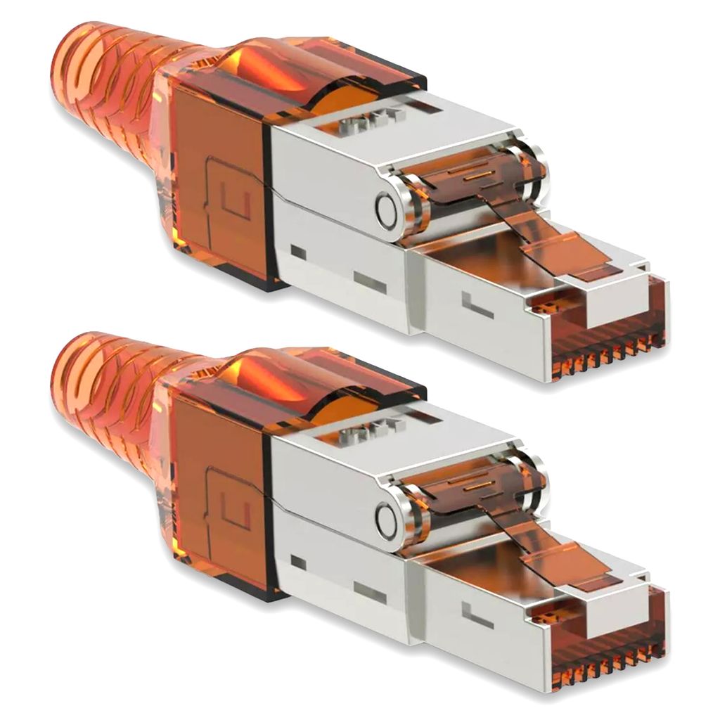2x Cat7 CAT 7 RJ45 Netzwerk Stecker | Kaufland.de