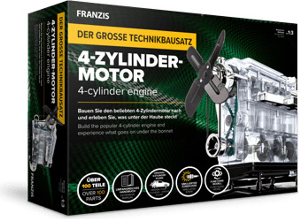 Franzis Verlag FRA 4-Zylinder-Motor| 504227 | Kaufland.sk