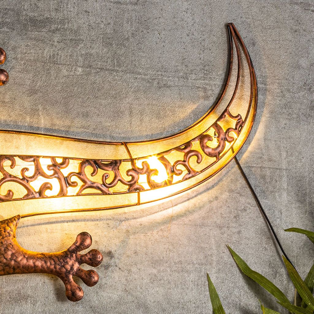 Gecko, LED, Solar, Wandlicht | Kaufland.de
