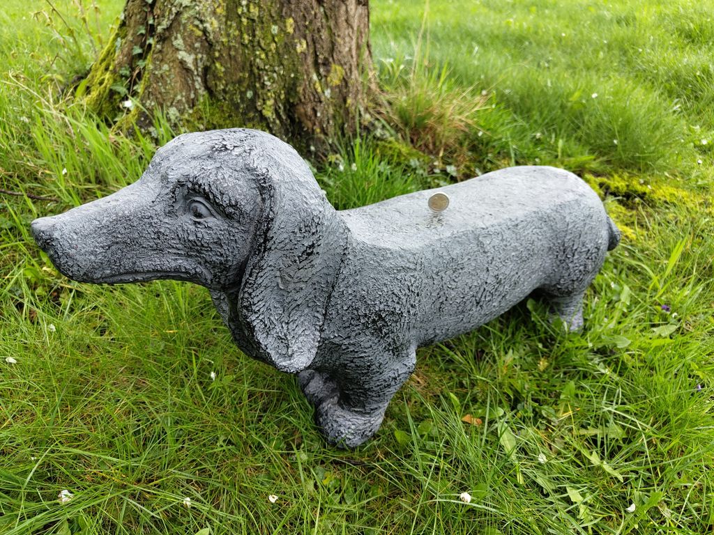 Deko Dackel XXL Dekobank Dekofigur Hund 75cm | Kaufland.de