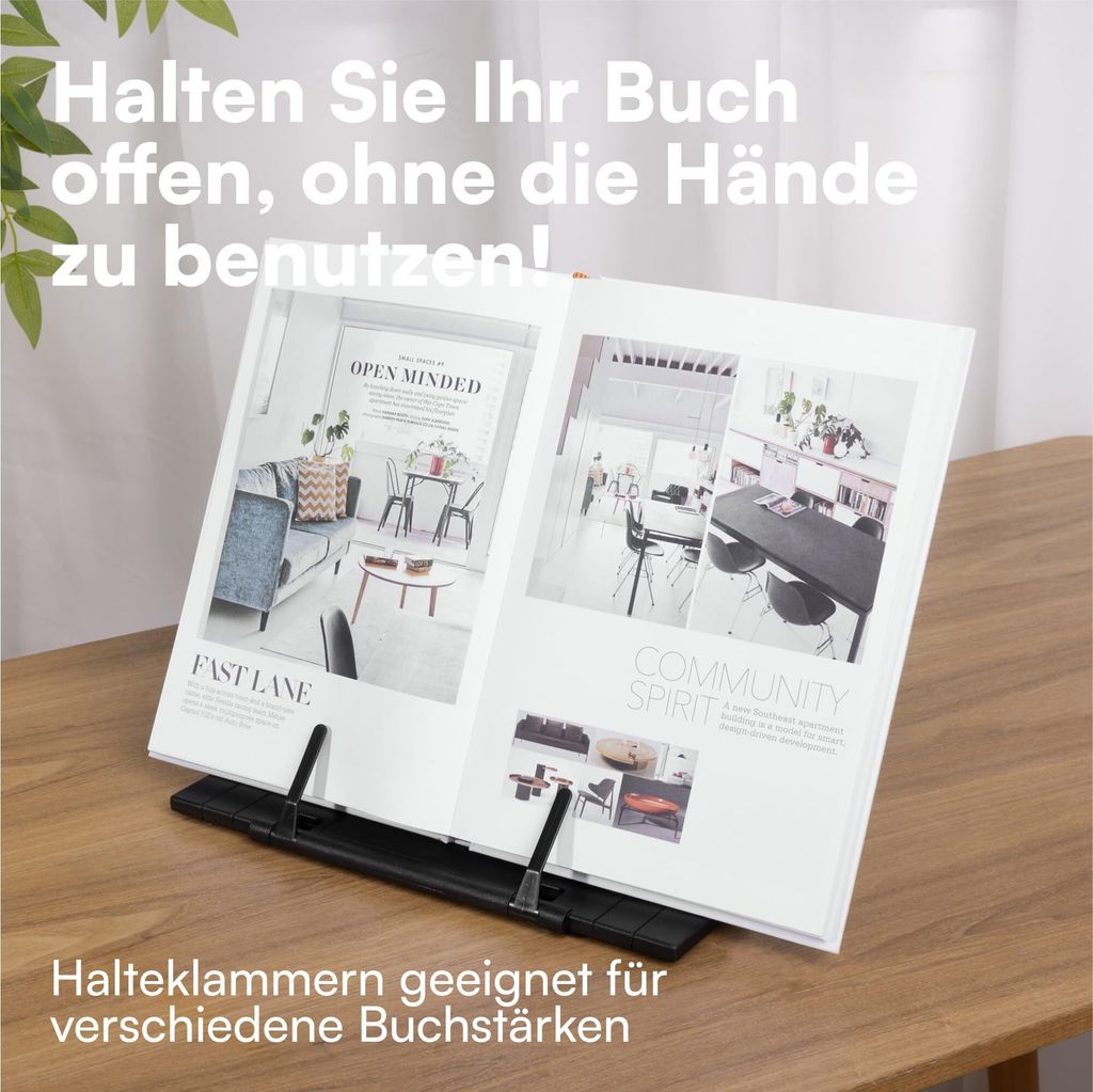 H&S Metall Buchständer Buchhalter aus Metall | Kaufland.de