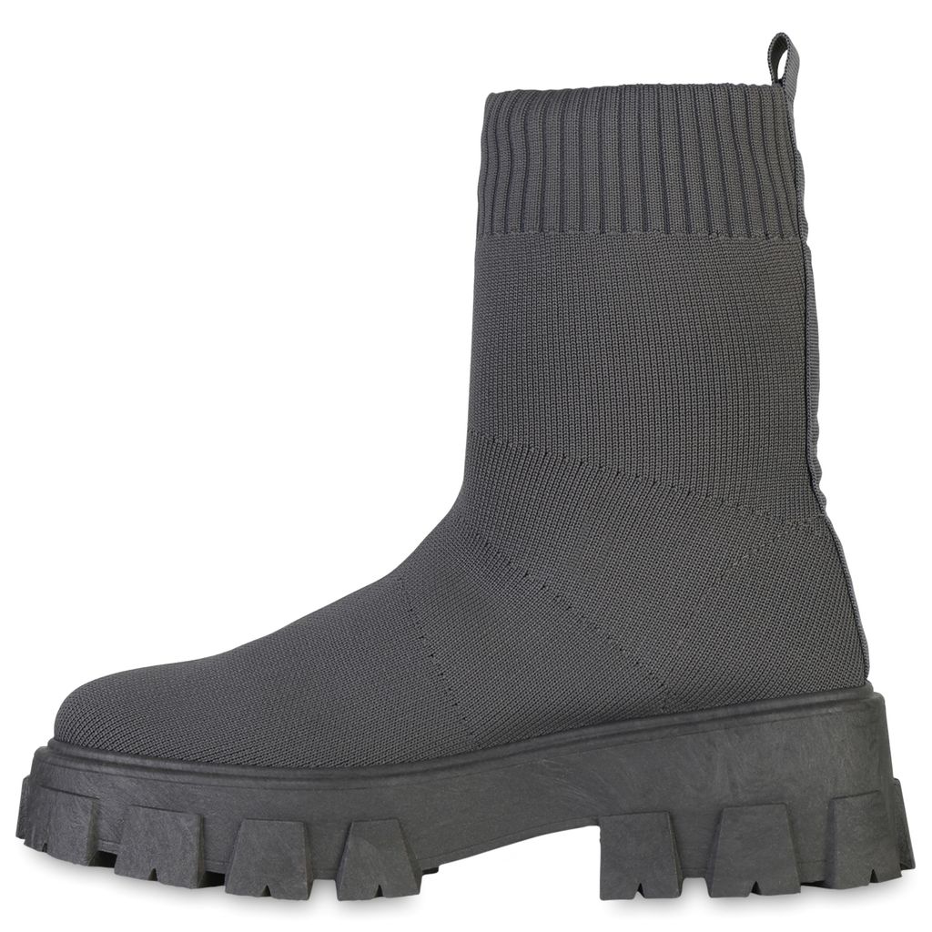 VAN HILL Damen Stiefeletten Plateau Boots | Kaufland.de