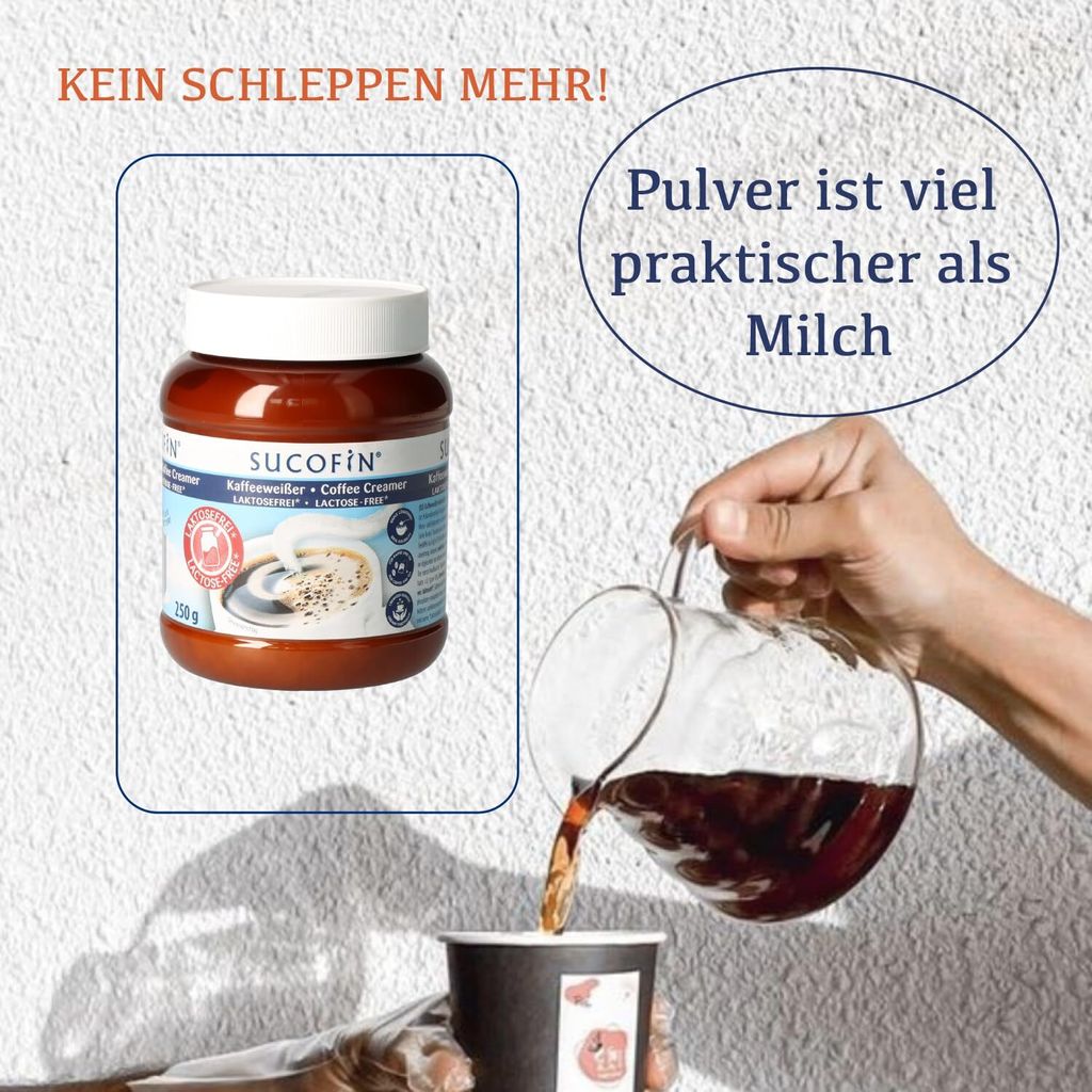 SUCOFIN Kaffeeweißer Laktosefrei 12 x 250g | Kaufland.de