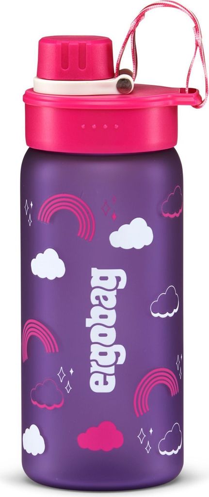 Ergobag Trinkflasche Regenbogen 550 ml Tritan BPA-frei