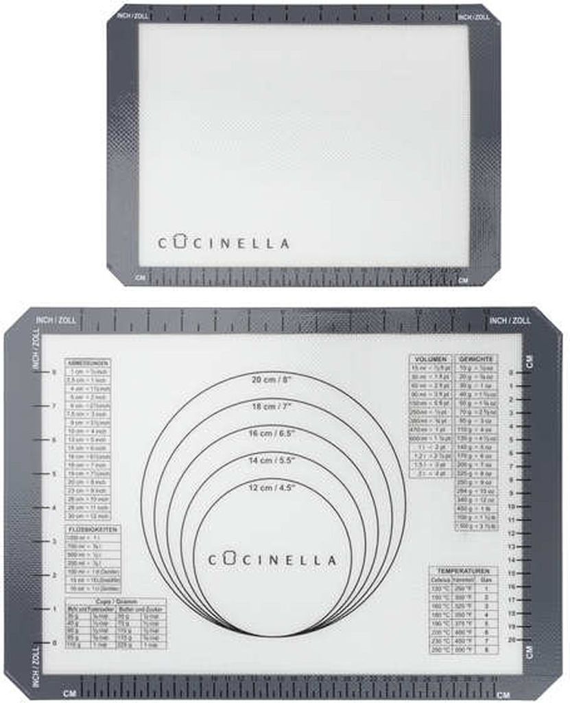 4tlg. Set Silikon Backmatte Teigmatte | Kaufland.de