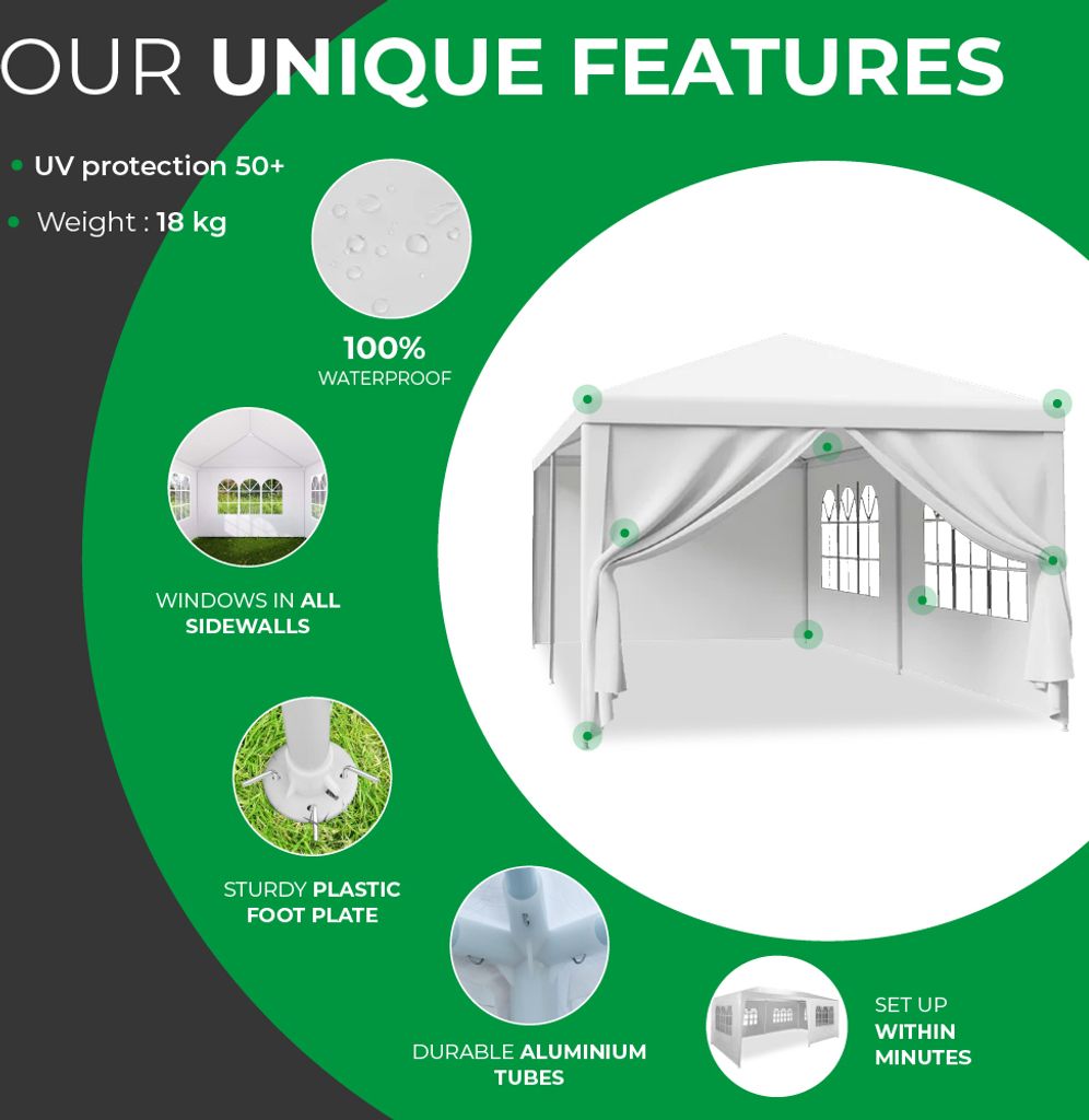 MaxxGarden Pavillon 3x6 - Faltpavillon | Kaufland.de