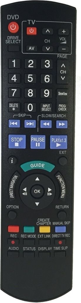 Ersatz Fernbedienung für Panasonic N2QAYB000124