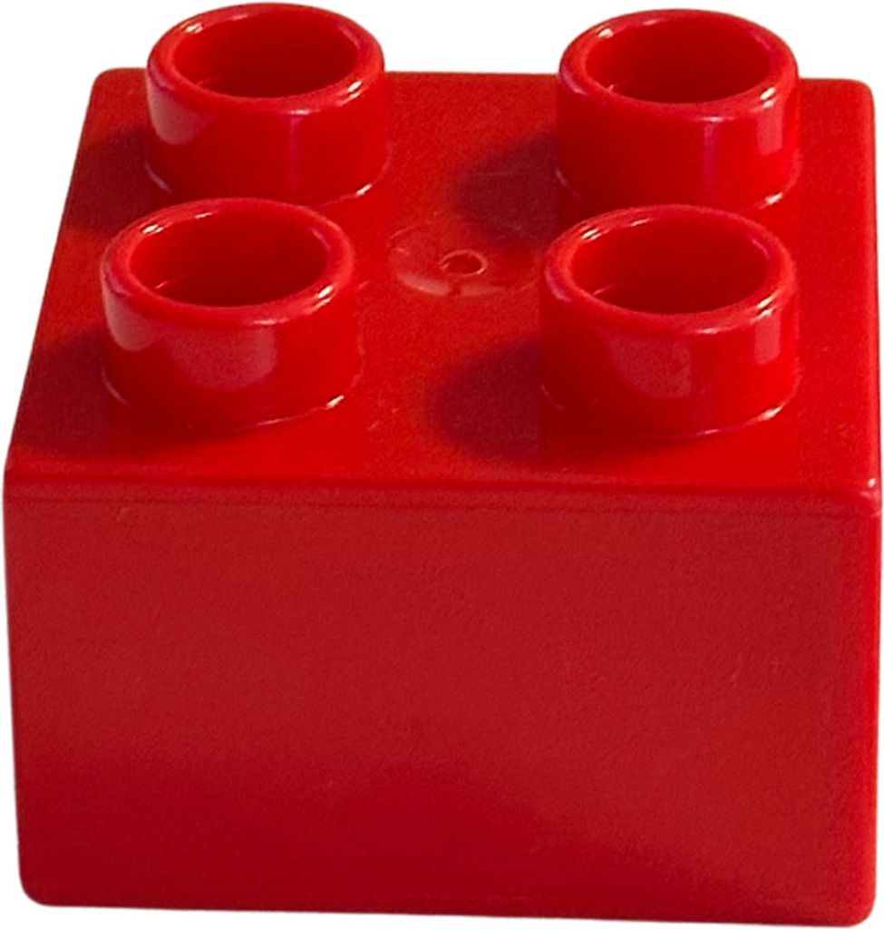 LEGO: Lego duplo klocek 2x2 czerwony | Kaufland.pl