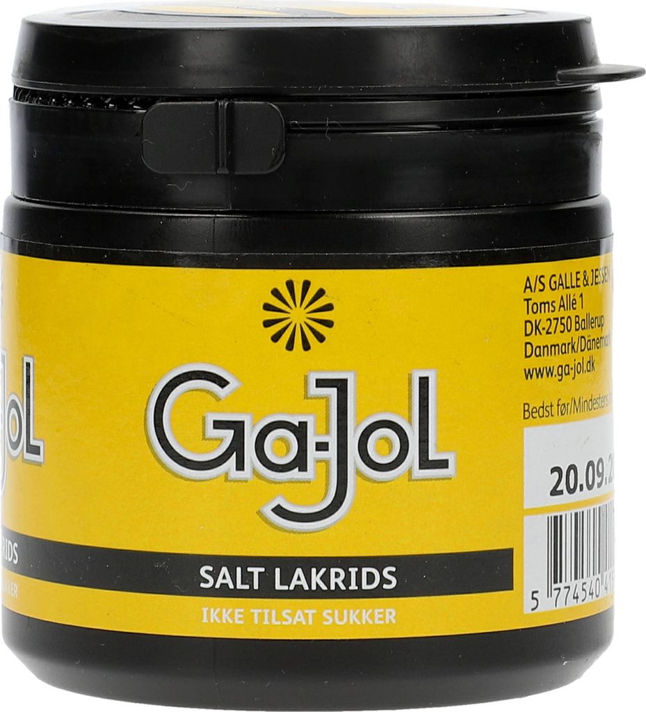 Ga-Jol Salt Lakrids gelb 100g Dose Lakritz | Kaufland.de