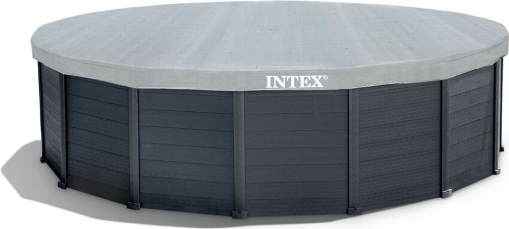 INTEX Abdeckung Frame Pool Graphit 4,78 x | Kaufland.de