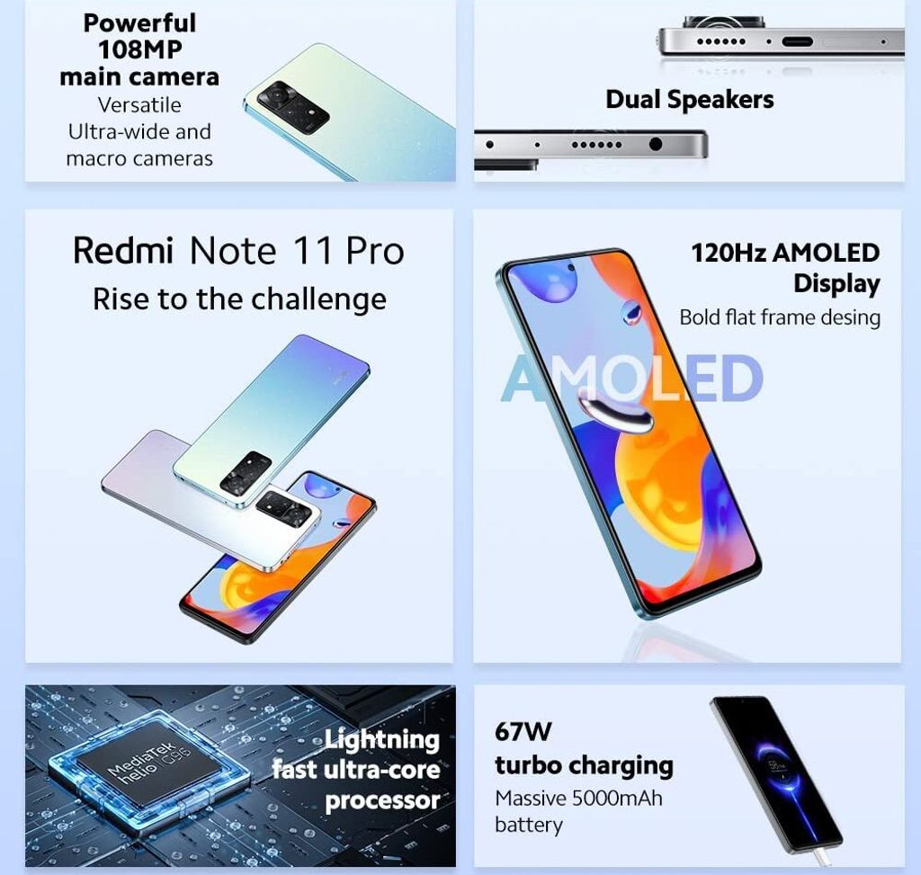 Xiaomi Redmi Note 11 Pro 128 GB / 8 GB - | Kaufland.de