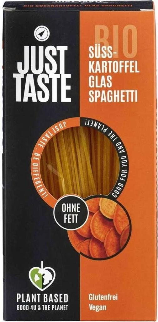 Just Taste Glas-Spaghetti Süßkartoffel 250 g | Kaufland.de