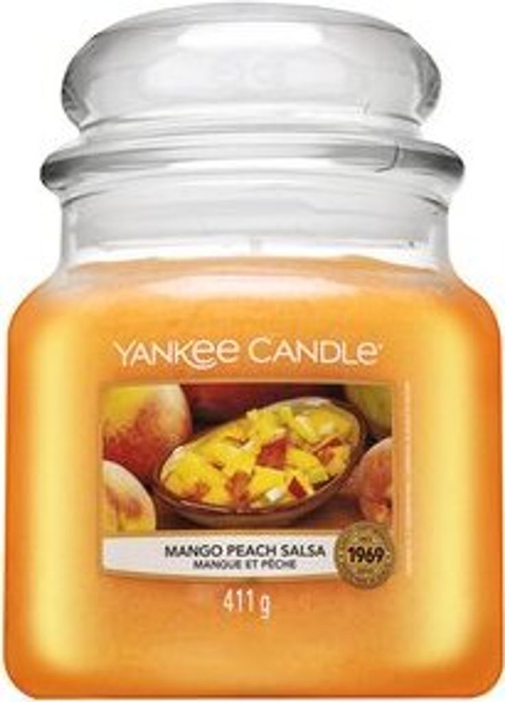 Yankee Candle Mango Peach Salsa Duftkerze 411 g Duftkerzen